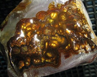 Large Fire Agate | Etsy