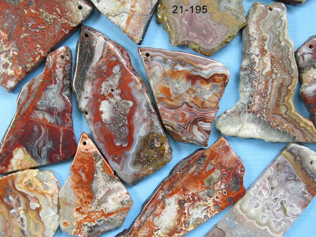 Agate Crazy Lace (14) Mexico Insane Patterns - Big 230g. Wholesale Lot ...