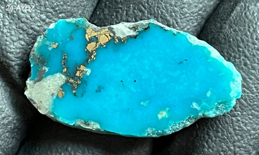 Kingman Turquoise High Grade Ultra Blue Rough 22ct. GENUINE Arizona ...