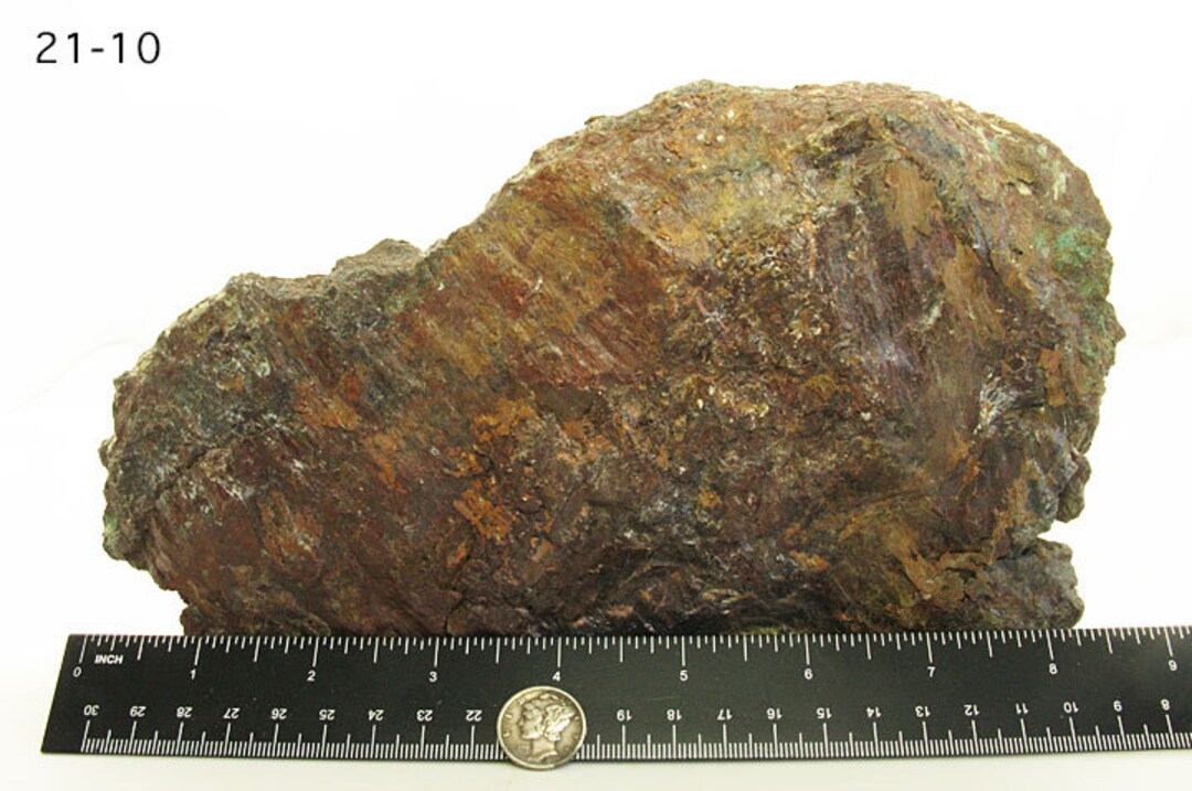 Bisbee Native Copper Slab HUGE 5.1 LBS. X 8.5" Rare Specimen Campbell ...