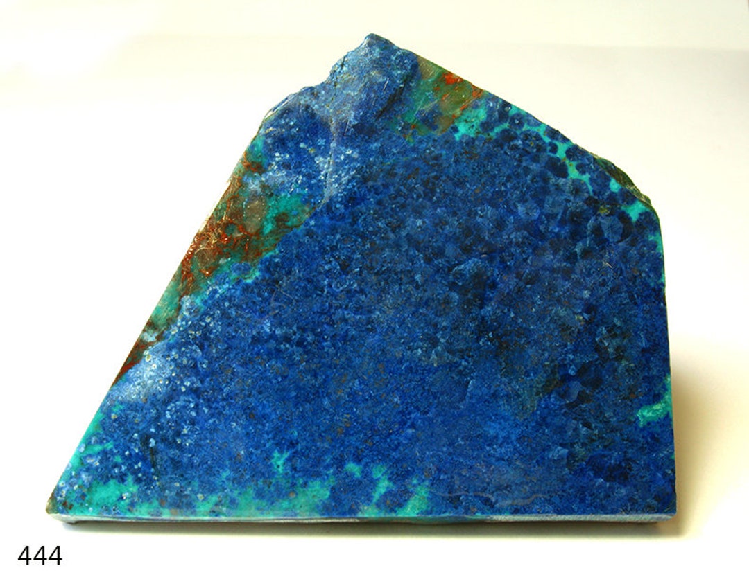 Large Slab Gem Quality Azurite Shattuckite Malachite Rough - 390ct ...