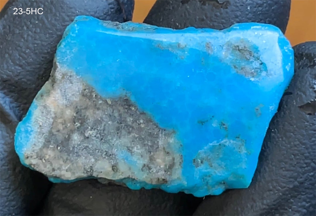 Kingman Turquoise High Grade Ultra Blue Rough 49ct. GENUINE Arizona ...