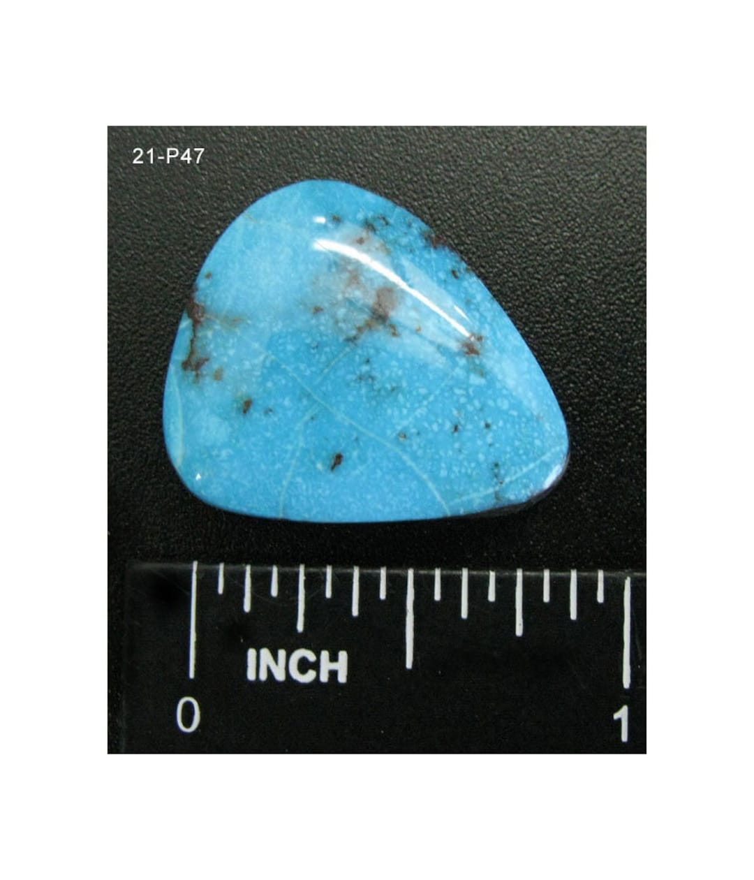 Turquoise Bisbee Cab Cabochon 24ct X 24mm - More Fine Arizona Gemstones ...