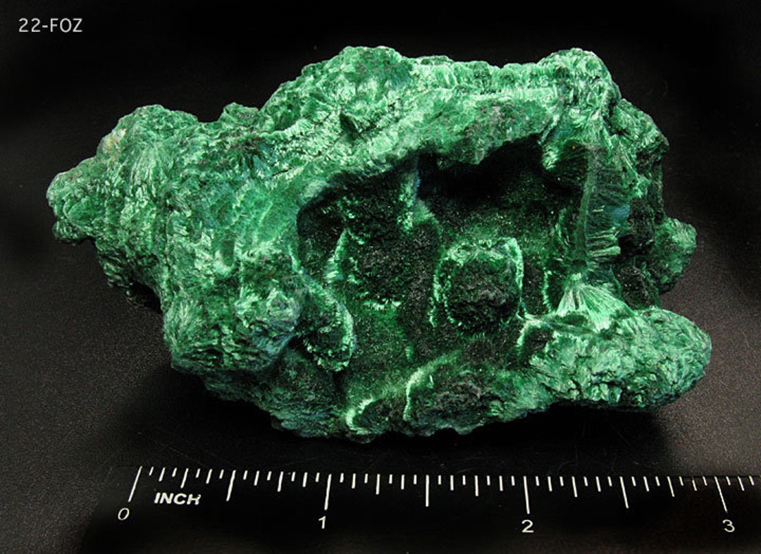 Fibrous Malachite Top Shelf Large 4" X 450g Hand-picked A+ Stunning ...