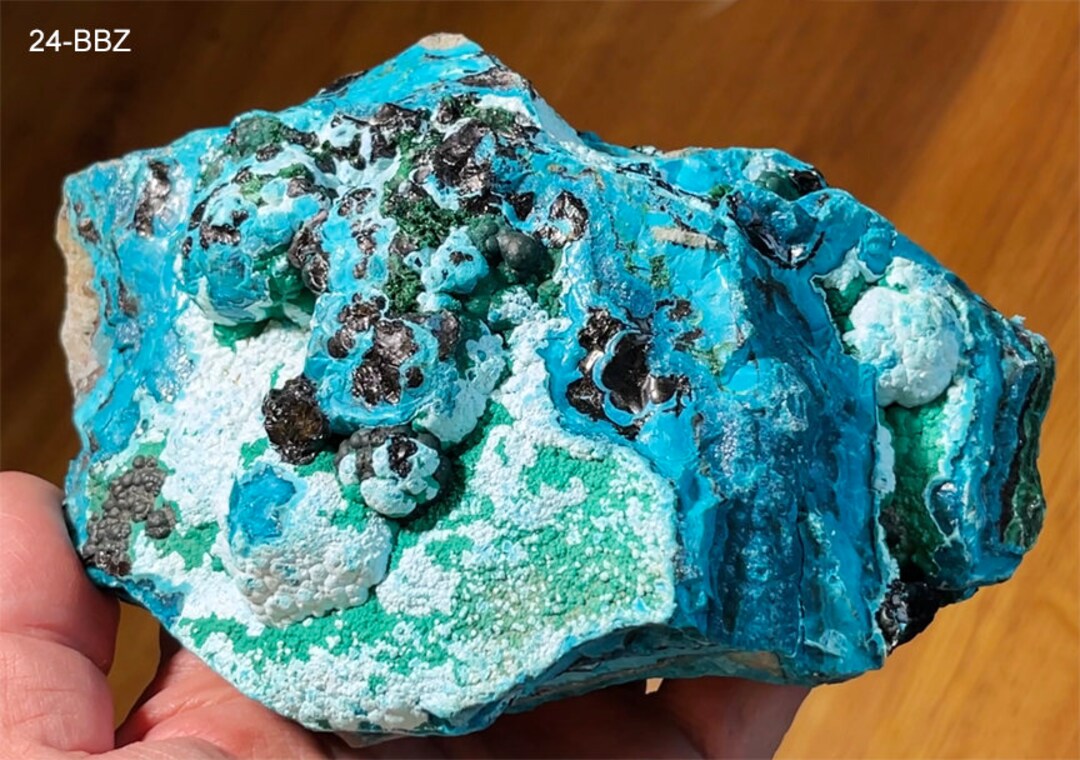 Chrysocolla Malachite W/ Rare Heterogenite - World Class Specimen ...