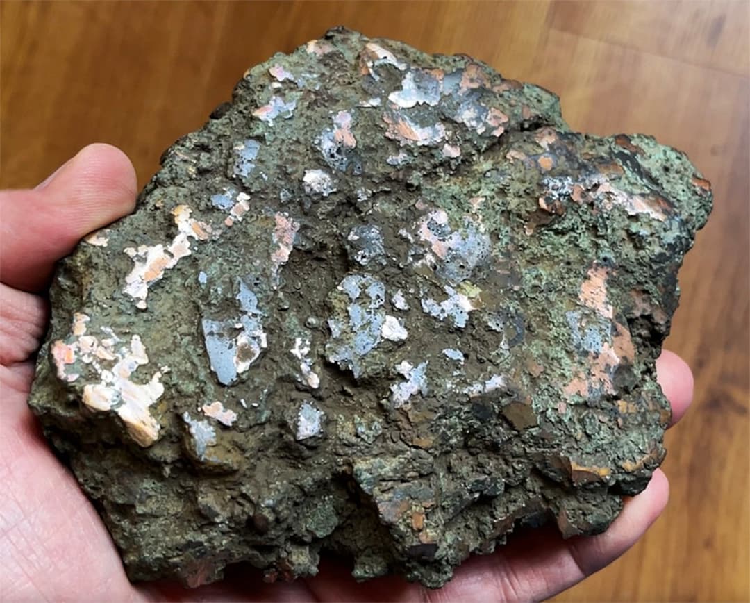 Native Copper Specimen Bisbee - Massive 3.9 Lbs! - Campbell Mine ...