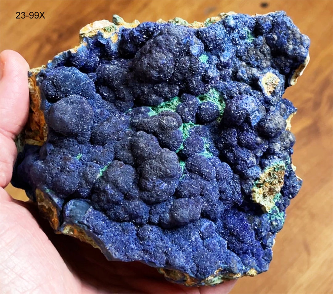Azurite World Class Crystals Specimen | Huge 1.9lb | A+ Botryoidal ...