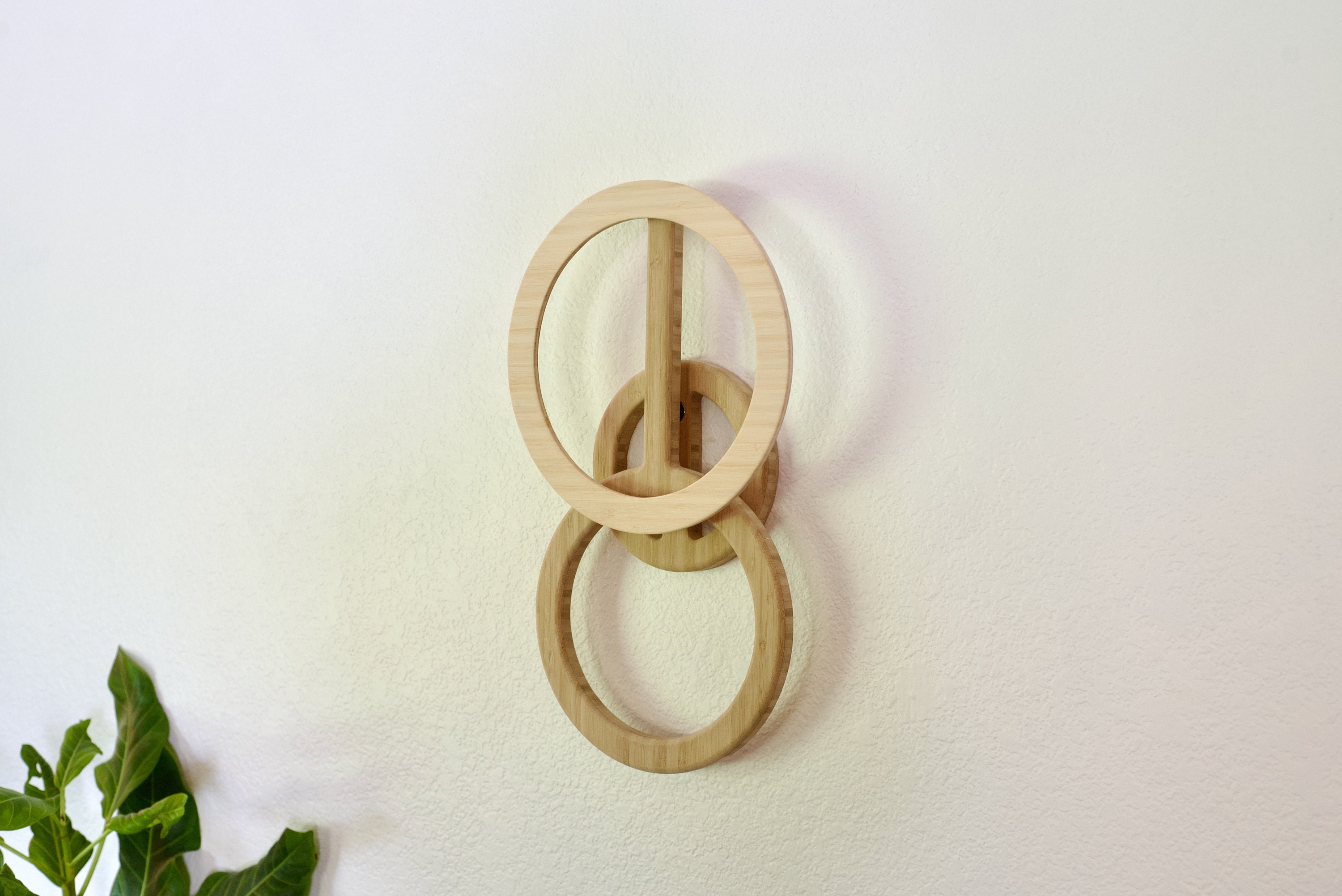 Orbitas - Kinetic Art Wood Sculpture Double Pendulum - Handmade ...