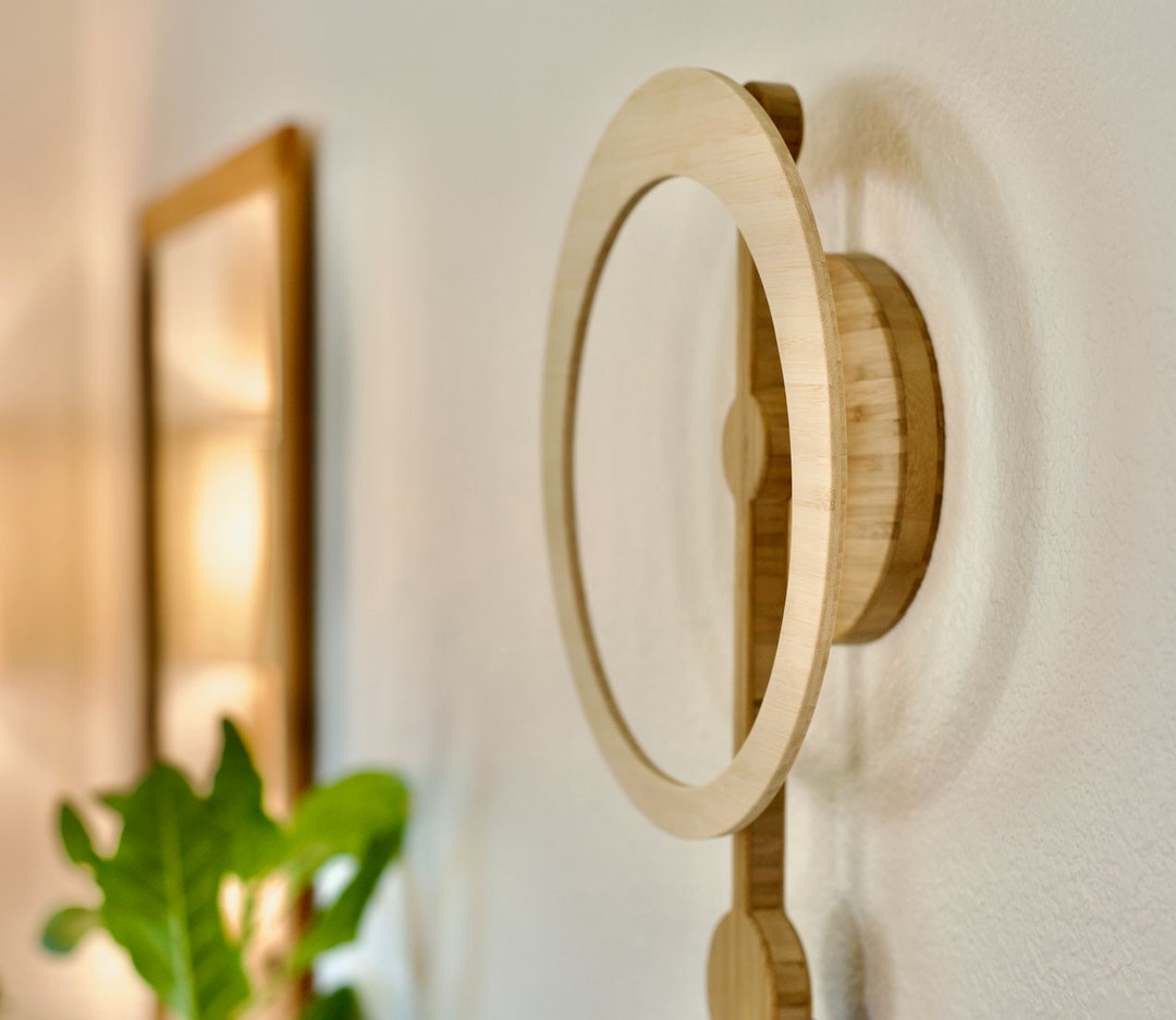 Pulsar - Kinetic Art Wood Sculpture Double Pendulum - Handmade ...