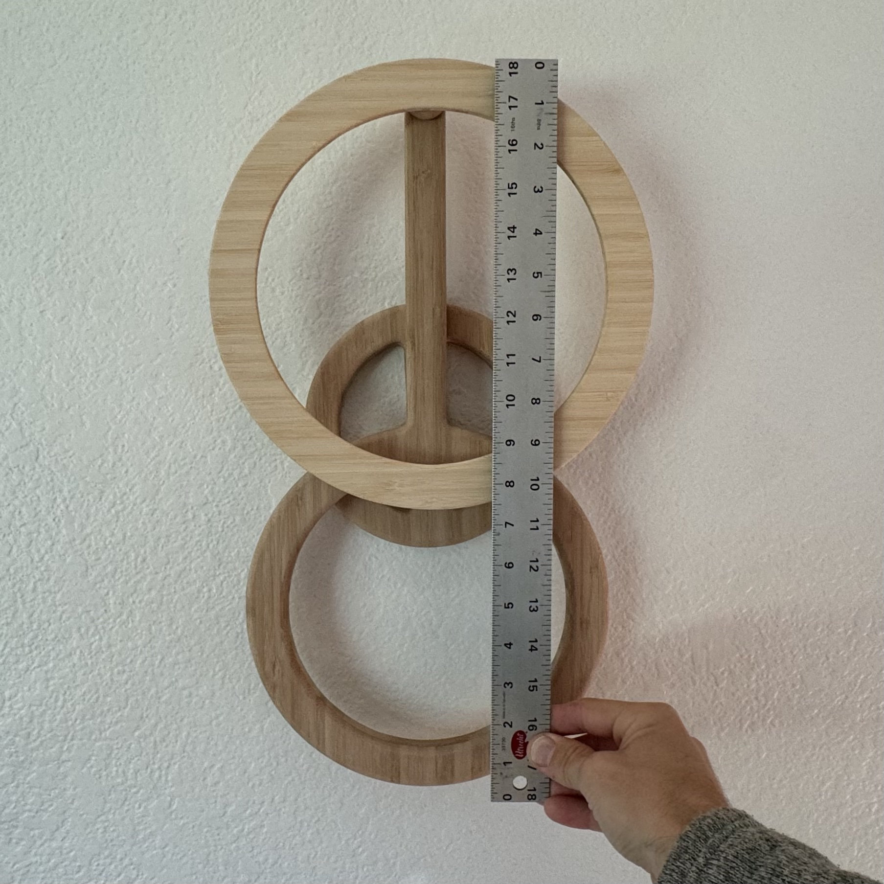 Orbitas - Kinetic Art Wood Sculpture Double Pendulum - Handmade ...