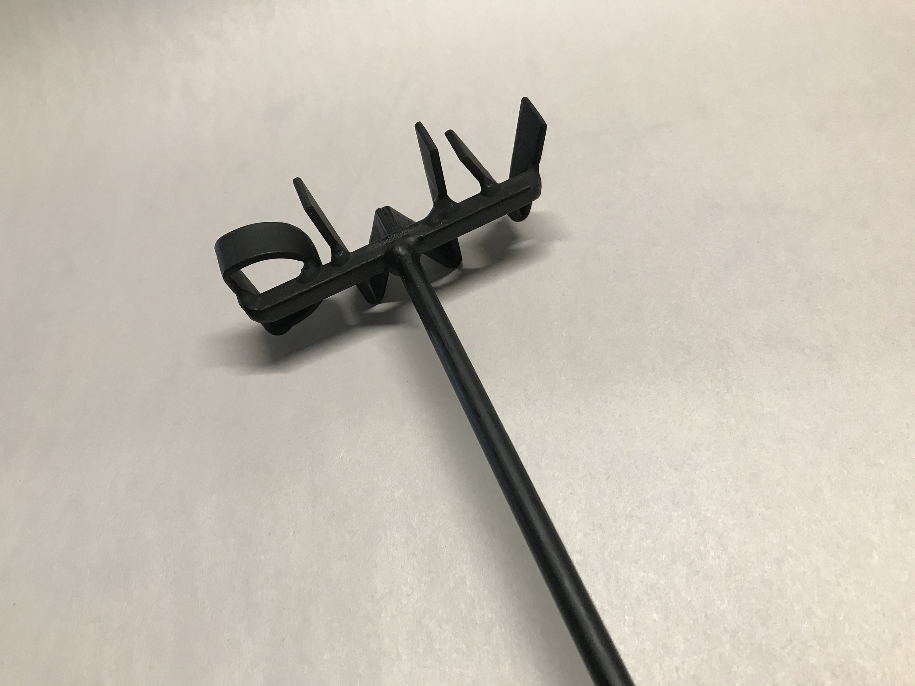 Monogram Miniature Branding Iron Larger Center Letter - Etsy