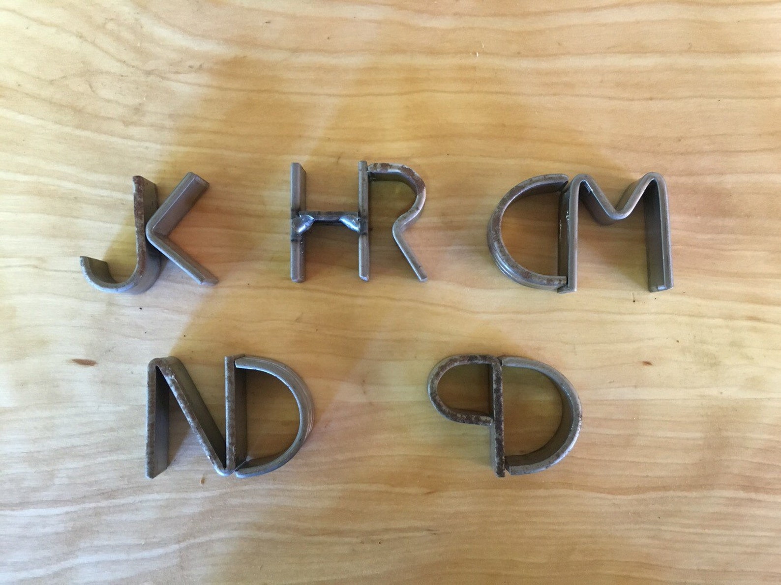 Joined Letters Branding Iron 2 Letters Only - Etsy