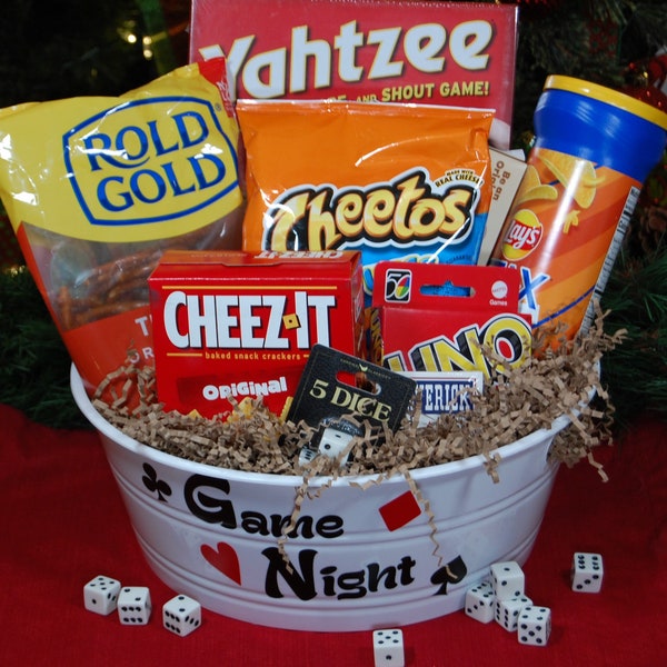 Family Game Night Gift Basket - 60+ Gift Ideas for 2024