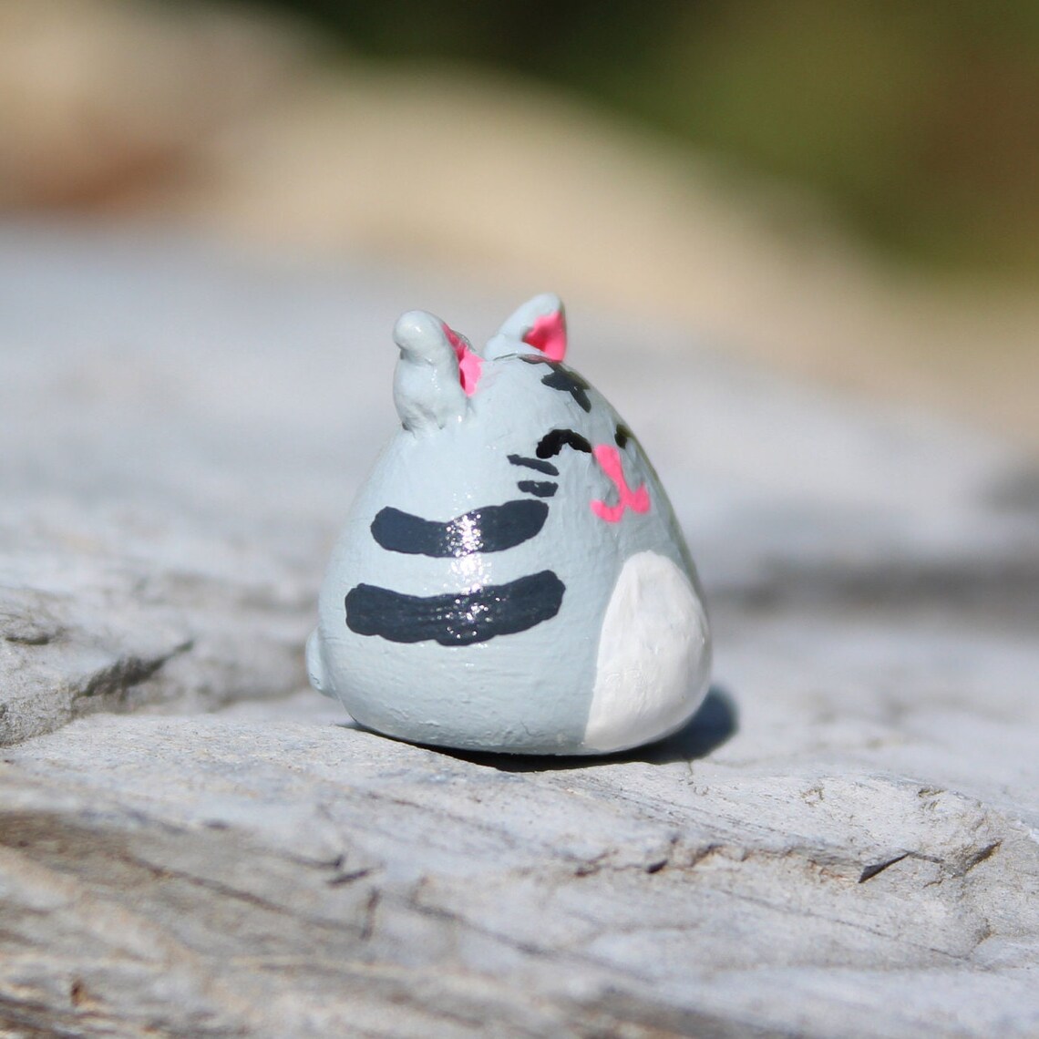 Mini Tally the Cat Clay Figure - Etsy