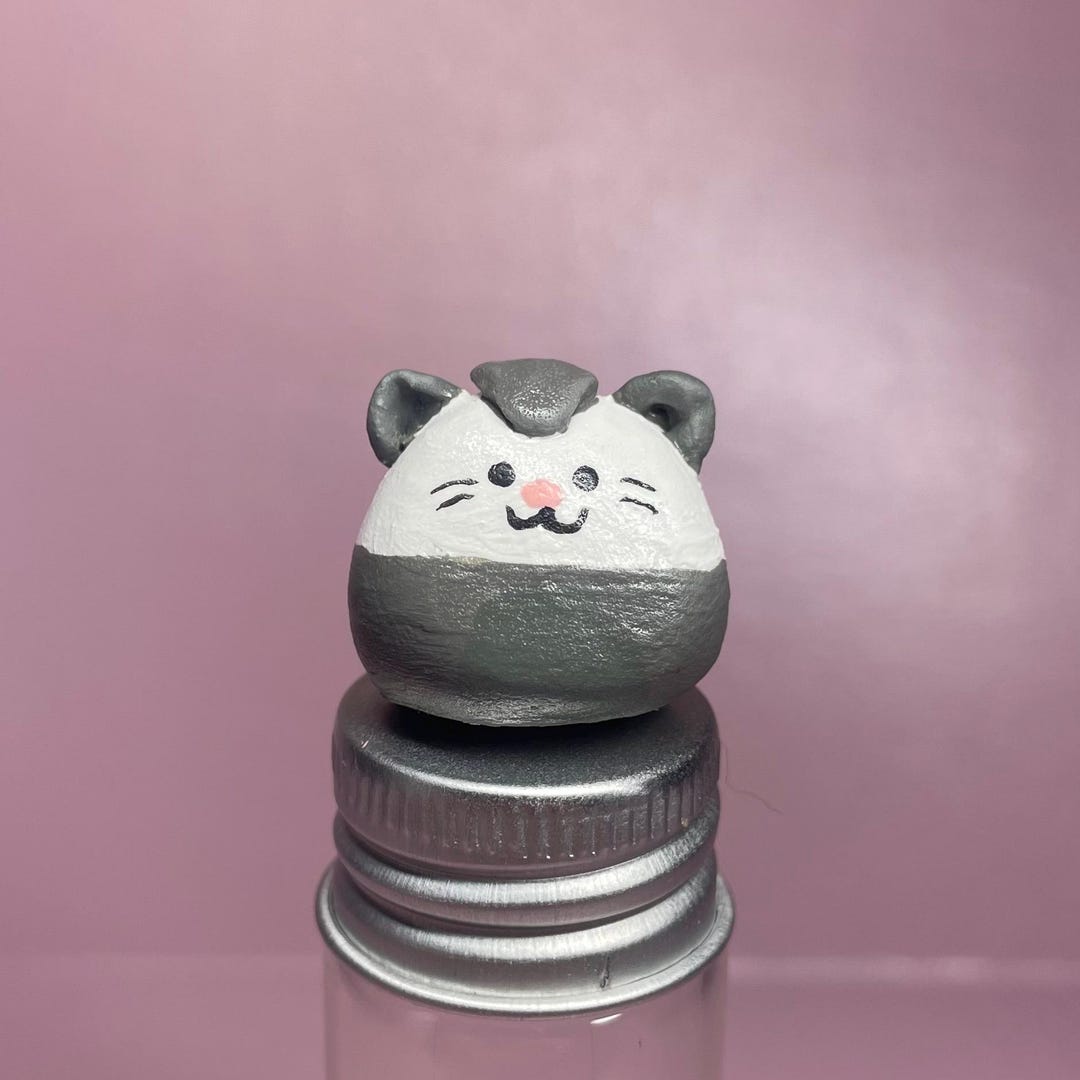 Mini Luanne the Possum Clay Figure - Etsy