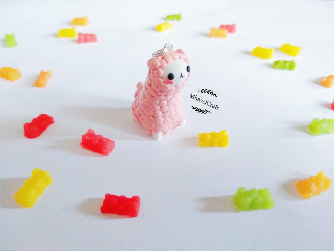 Alpaca Charm, Alpaca Lovers Gift, Peruvian Alpaca Craft, Backpack ...