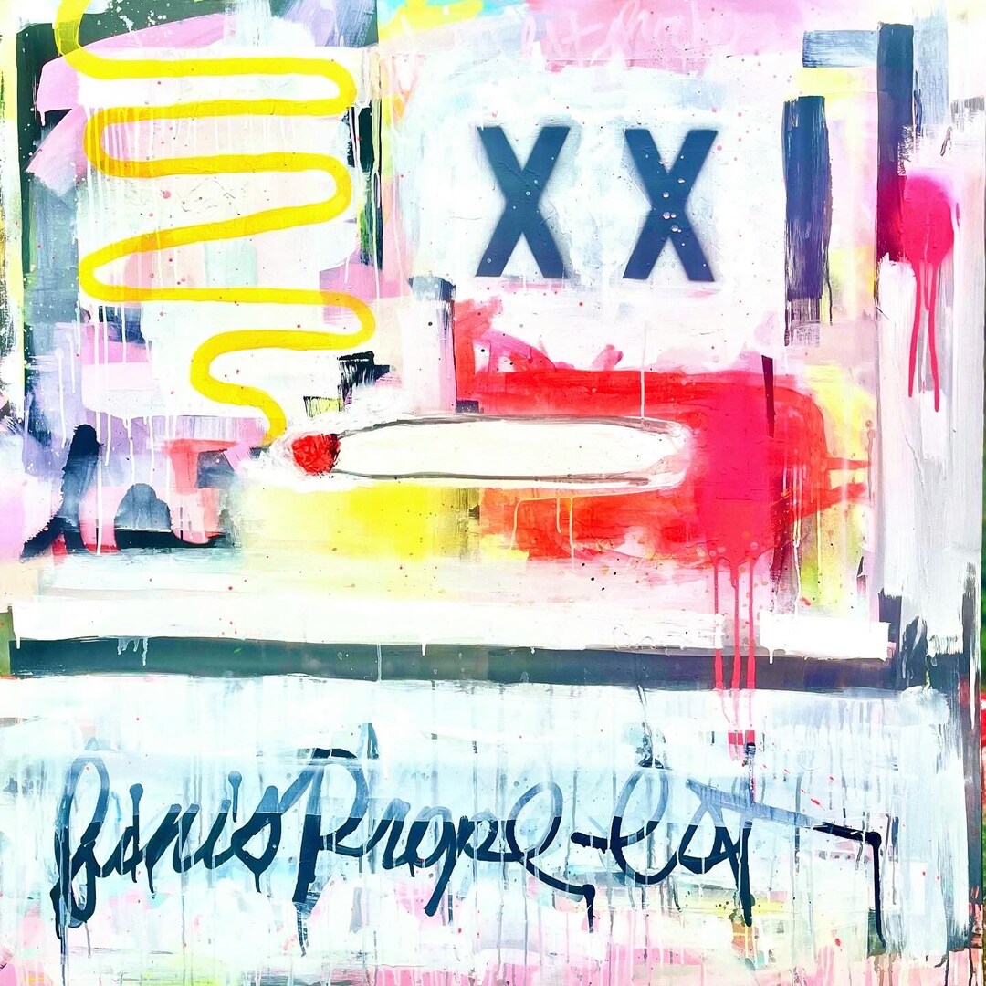 THE END - Kate Iverson Contemporary Art Original Painting on Canvas ...