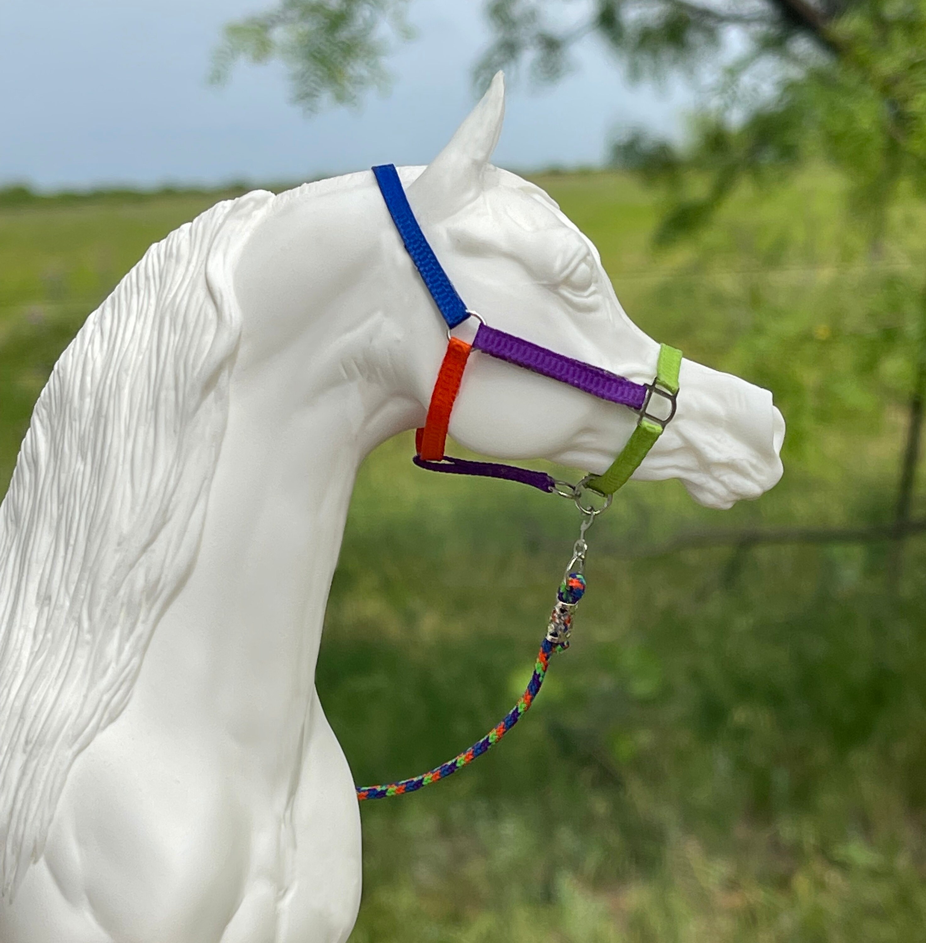 Traditional Model Horse Halter & Lead Set party - Etsy