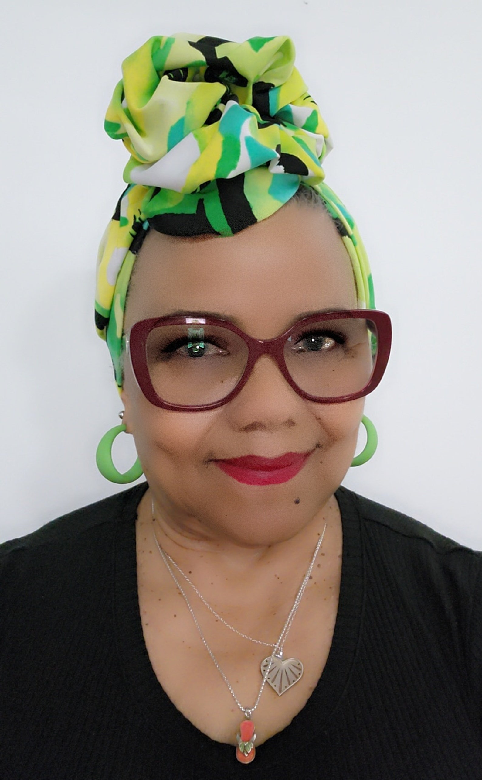 The Draping Hat, Hat Wrap, Multi-color Shades of Green, Turbans, Head ...