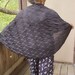 THATS-A-WRAP: Black Wavey Pleated Bodre. Very Soft, Beautiful Drape - Etsy