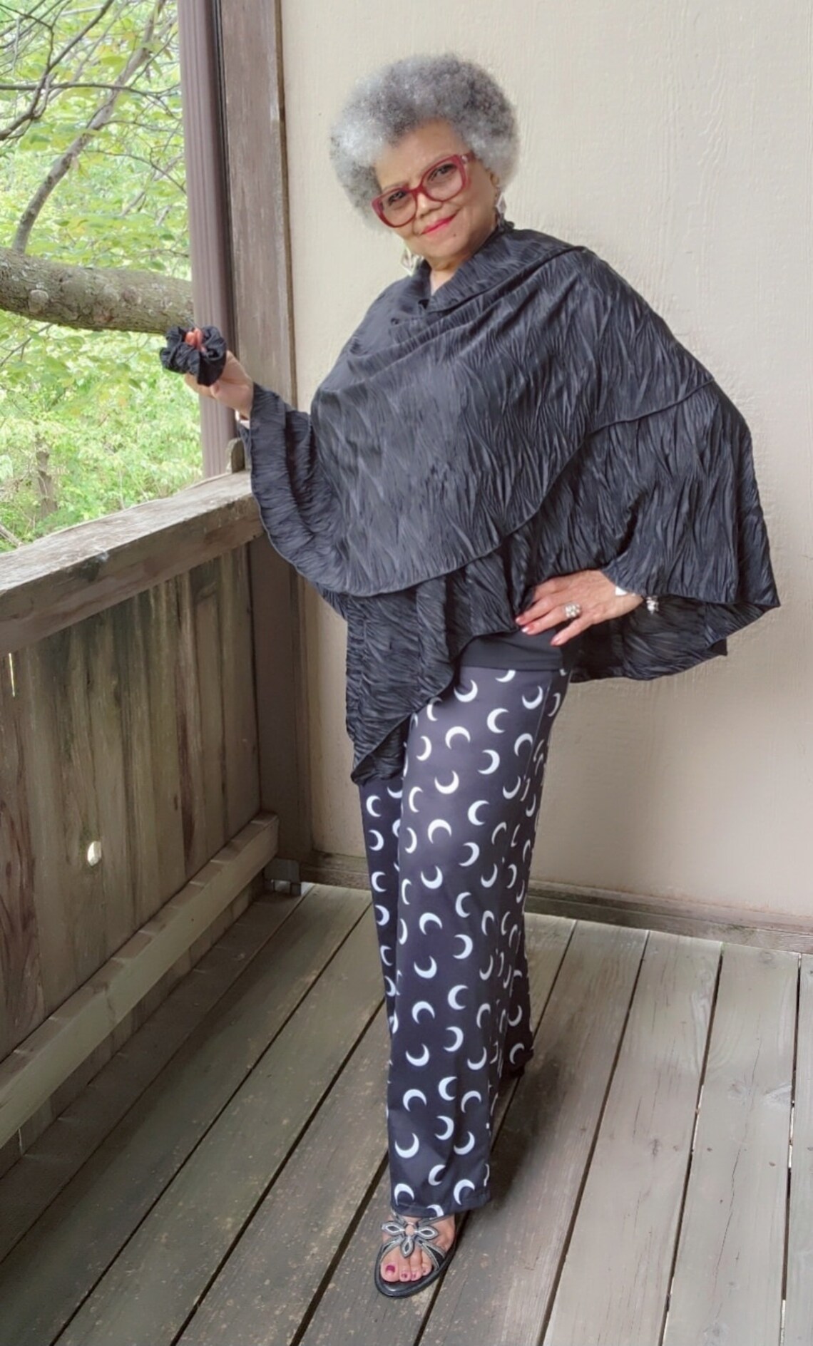 THATS-A-WRAP: Black Wavey Pleated Bodre. Very Soft, Beautiful Drape - Etsy