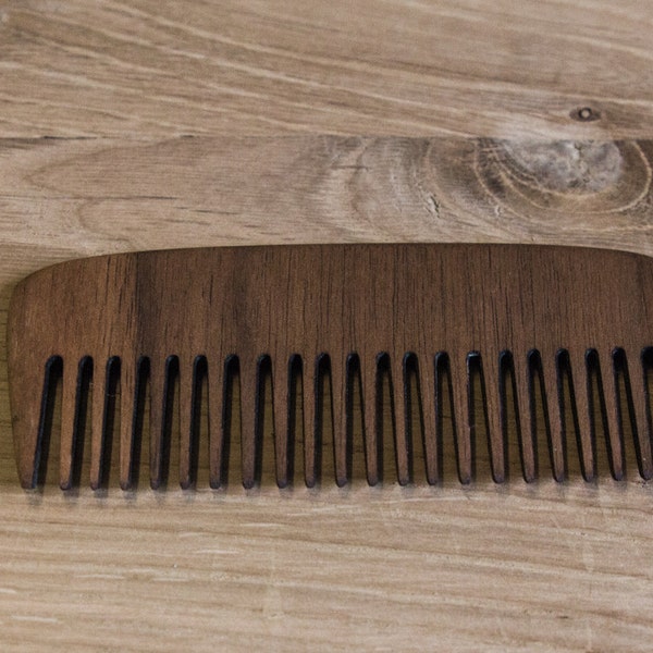 Wooden Beard Comb - Etsy