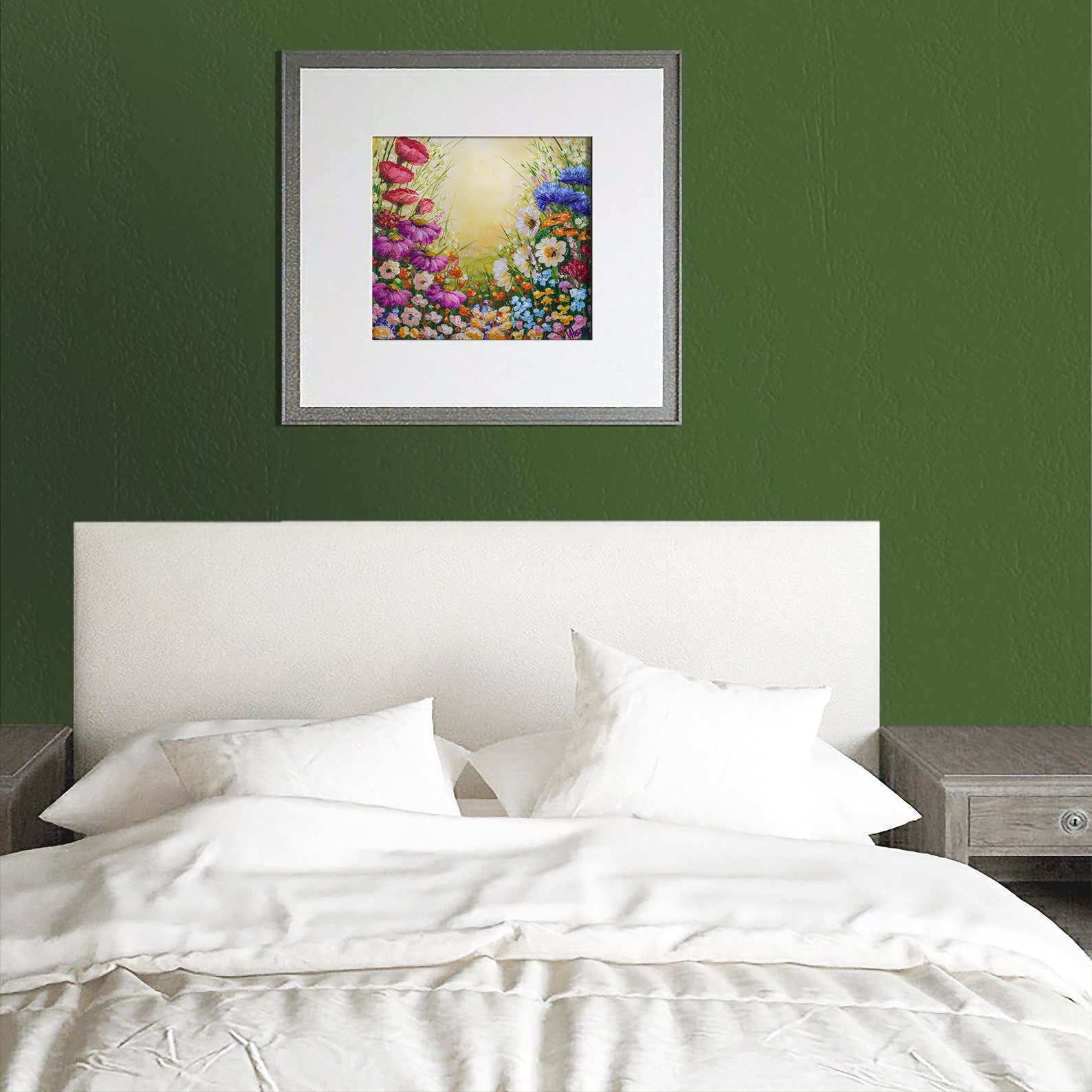 Wildflowers Series "paradise at Dawn” by Veronica Hage - Print of My ...