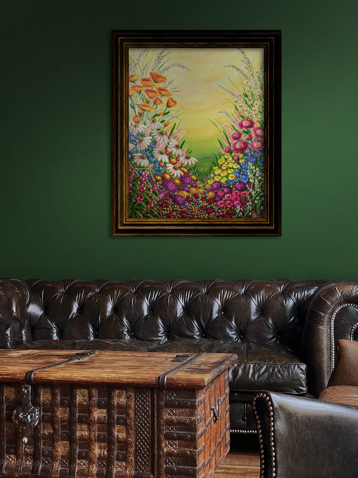 Wildflowers II Series "enchanting Trail" by Veronica Hage Print of My ...