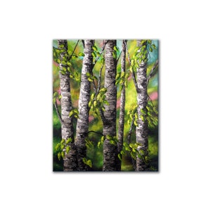 Complete Birch Tree Series by Veronica Hage - Set of 3 Prints of My ...