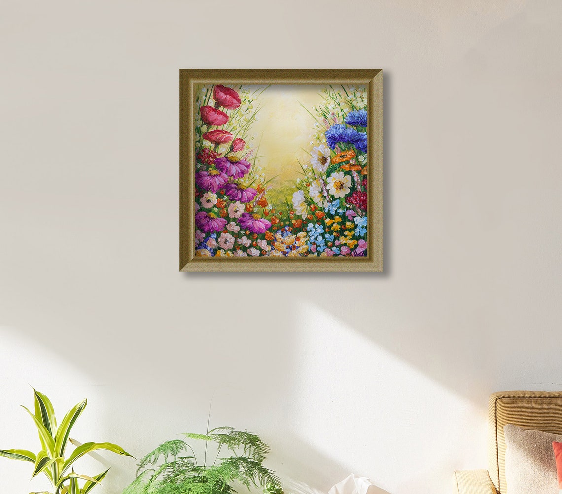 Wildflowers Series "paradise at Dawn” by Veronica Hage - Print of My ...