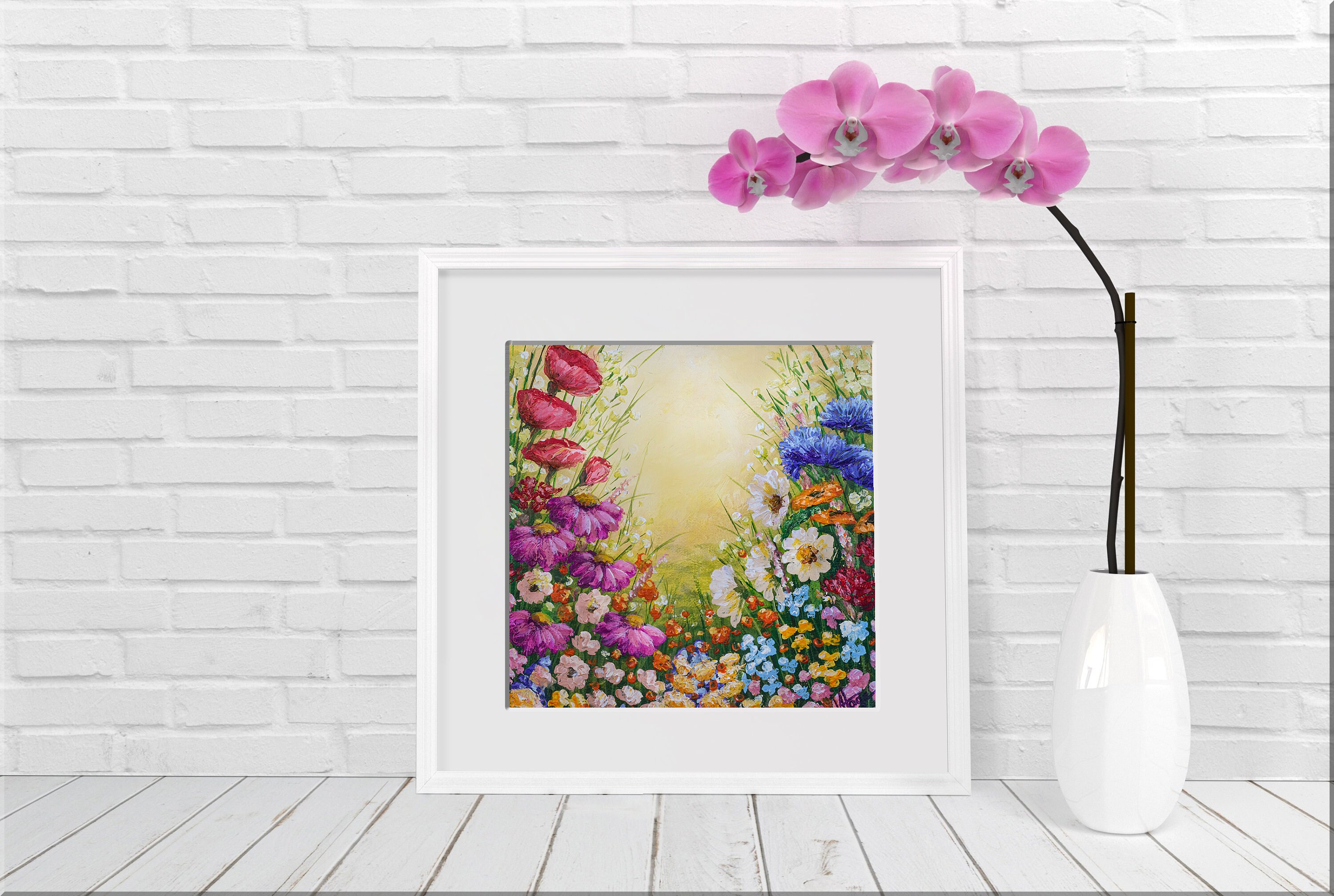 Wildflowers Series "paradise at Dawn” by Veronica Hage - Print of My ...