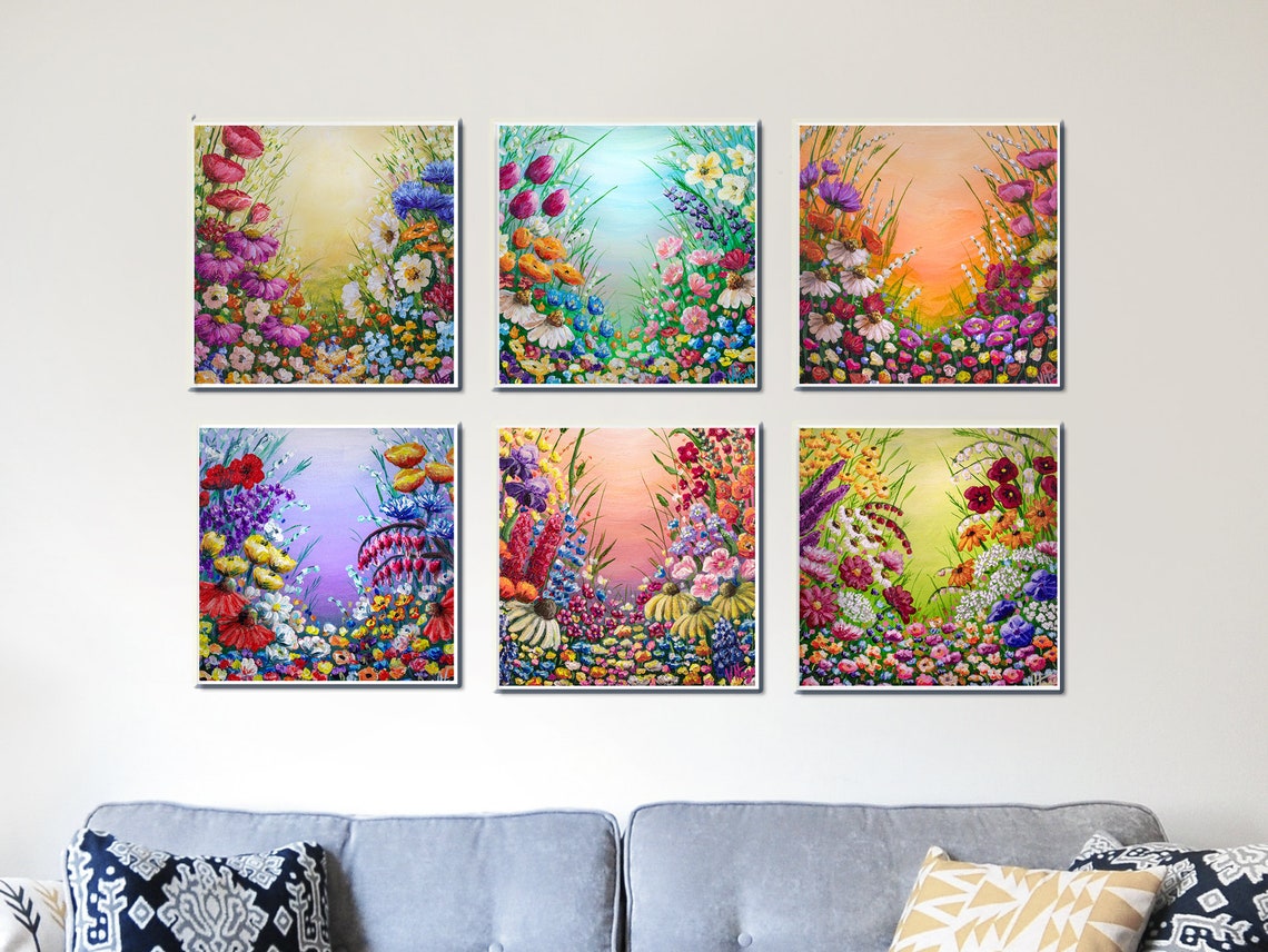 Wildflowers Series “dusk Delight” by Veronica Hage - Print of My ...