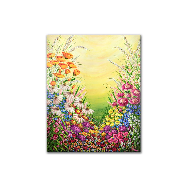 Wildflowers II Series by Veronica Hage Set of 2 Prints of My Original ...