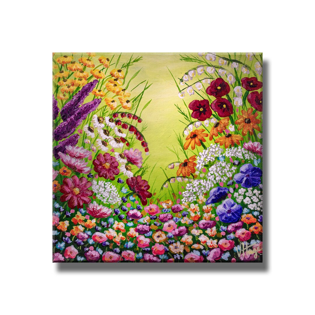 Wildflowers Series "morning Rapture” by Veronica Hage - Print of My ...