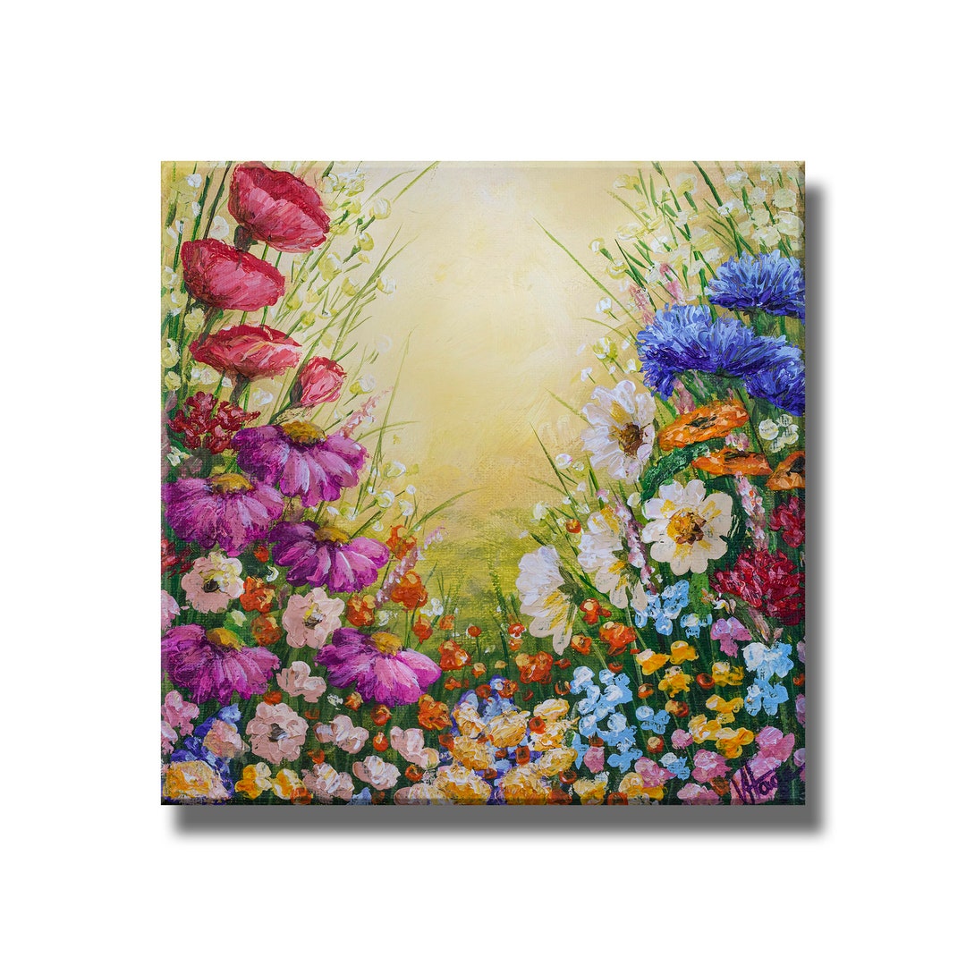 Wildflowers Series "paradise at Dawn” by Veronica Hage - Print of My ...
