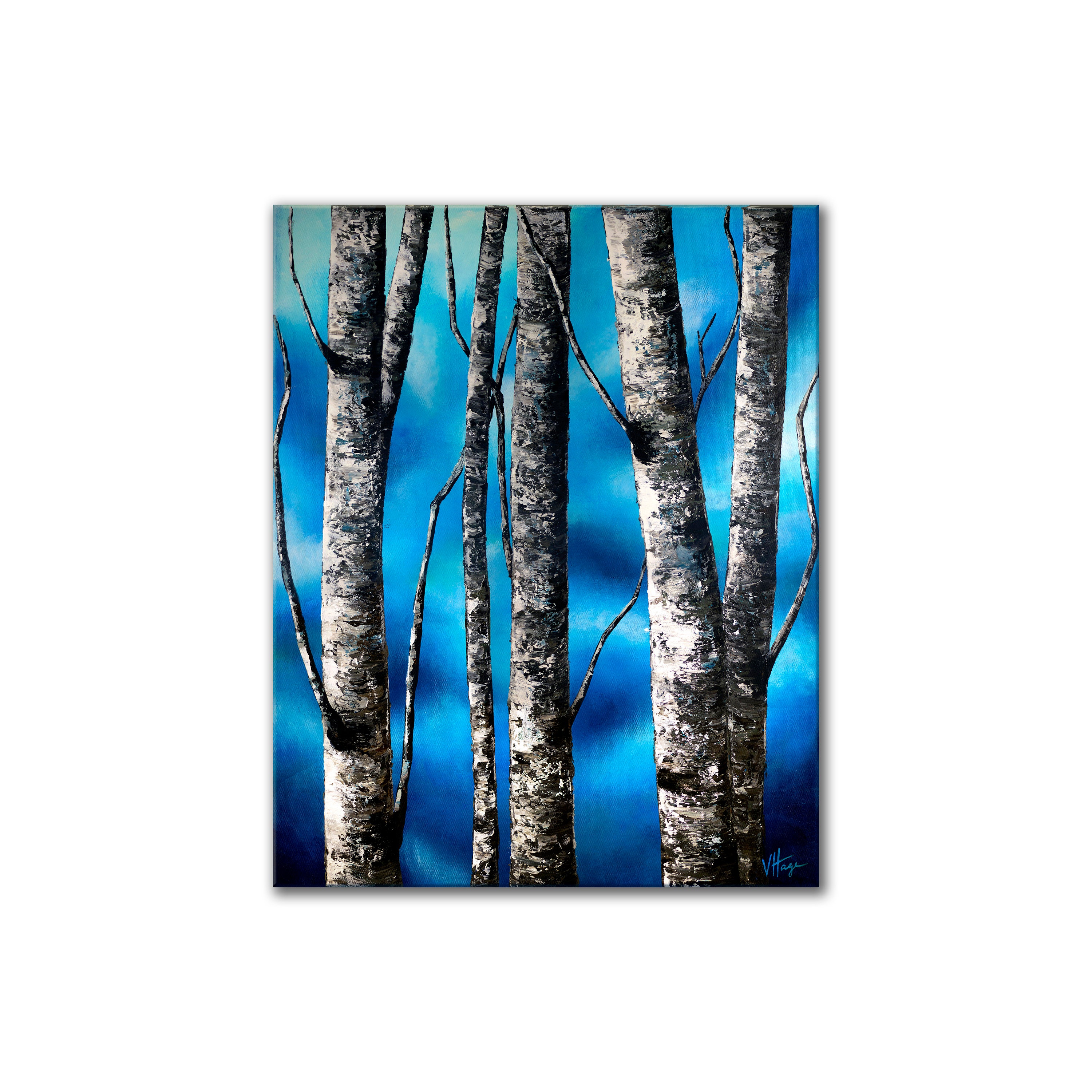 Complete Birch Tree Series by Veronica Hage - Set of 3 Prints of My ...