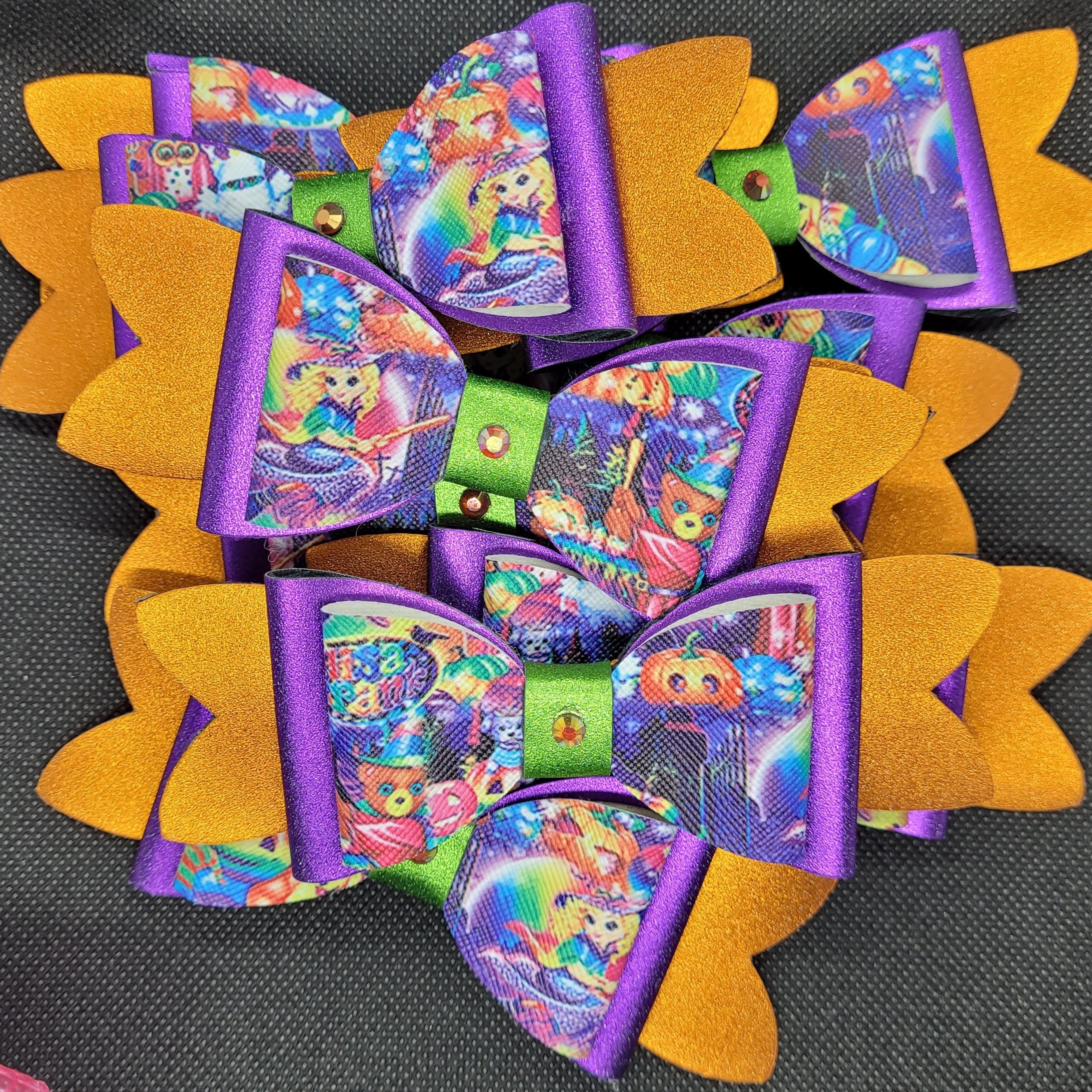 Lisa Frank Inspired Hair Bows - Multiple Varieties - Etsy