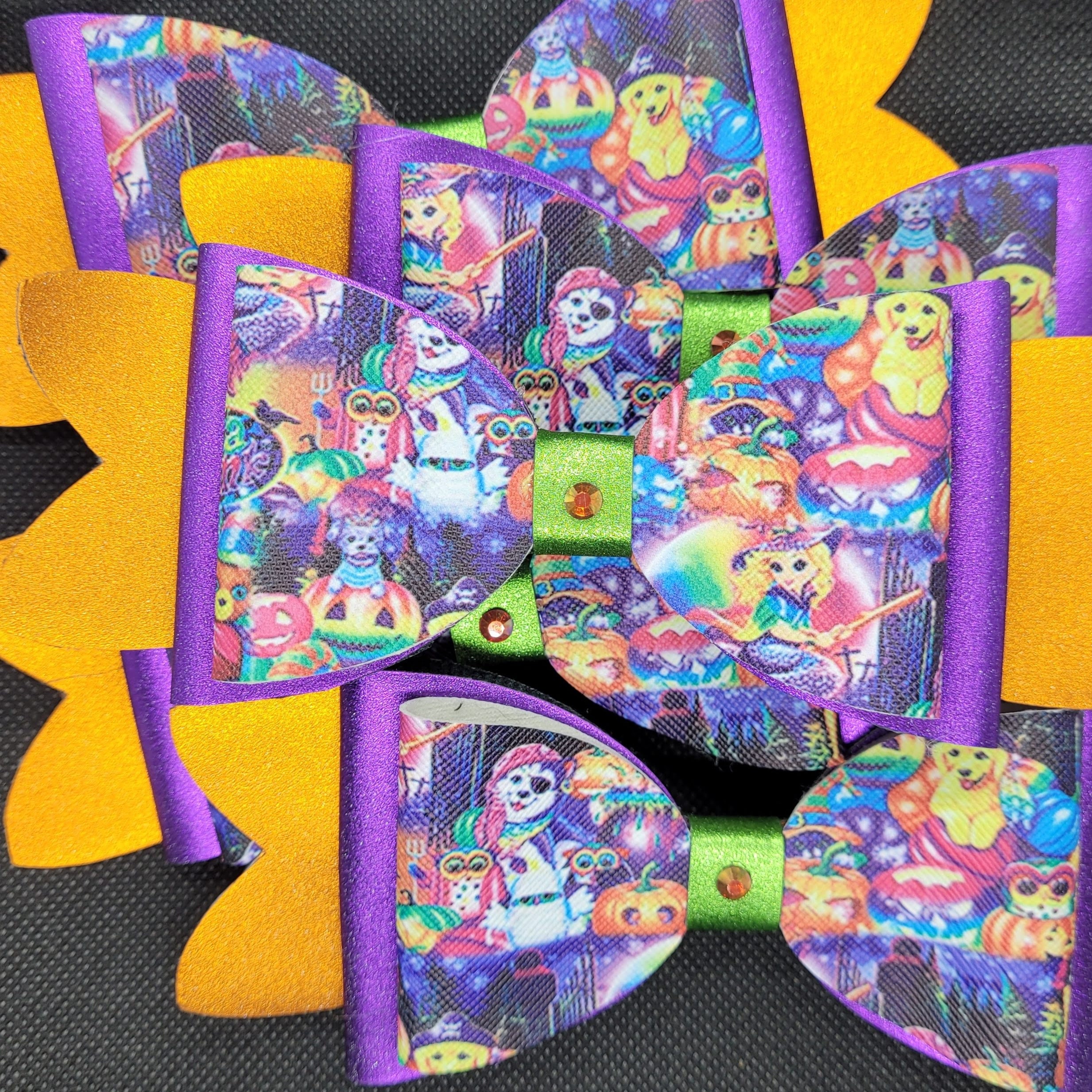 Lisa Frank Inspired Hair Bows - Multiple Varieties - Etsy