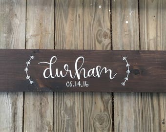 Hand Lettered Sign - Etsy
