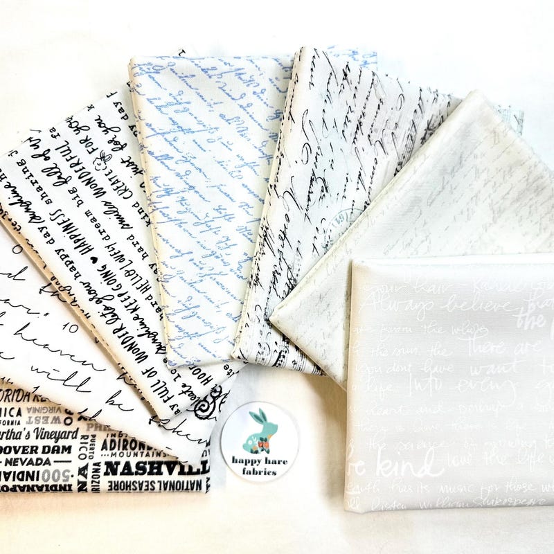 Script Fabric - Etsy