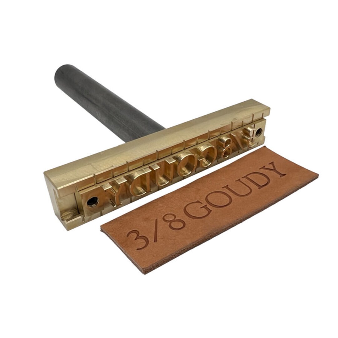 Goudy Light Alphabet Stamp Set•3/8 Tall (137 Piece Set)•upper•handle ...