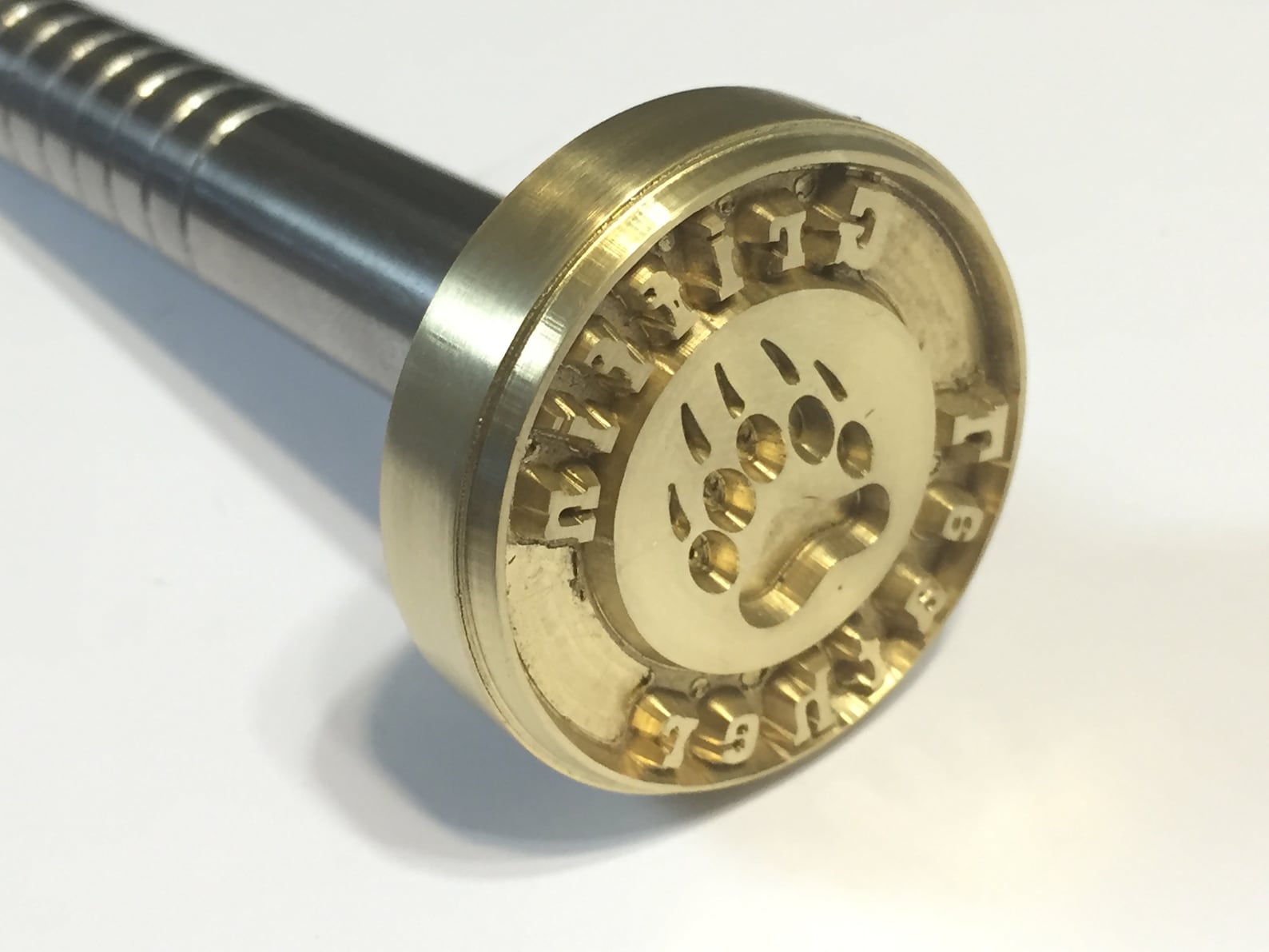 Custom Leather Stamps Handle Included Made in USA 3/8 | Etsy