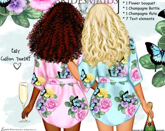 Cowgirl Custom Add-on Clip Art Pack.hand Painted - Etsy