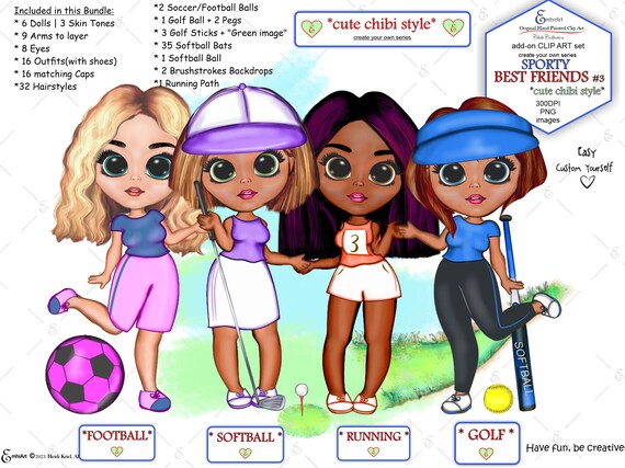 Best Friend Chibi Drawings