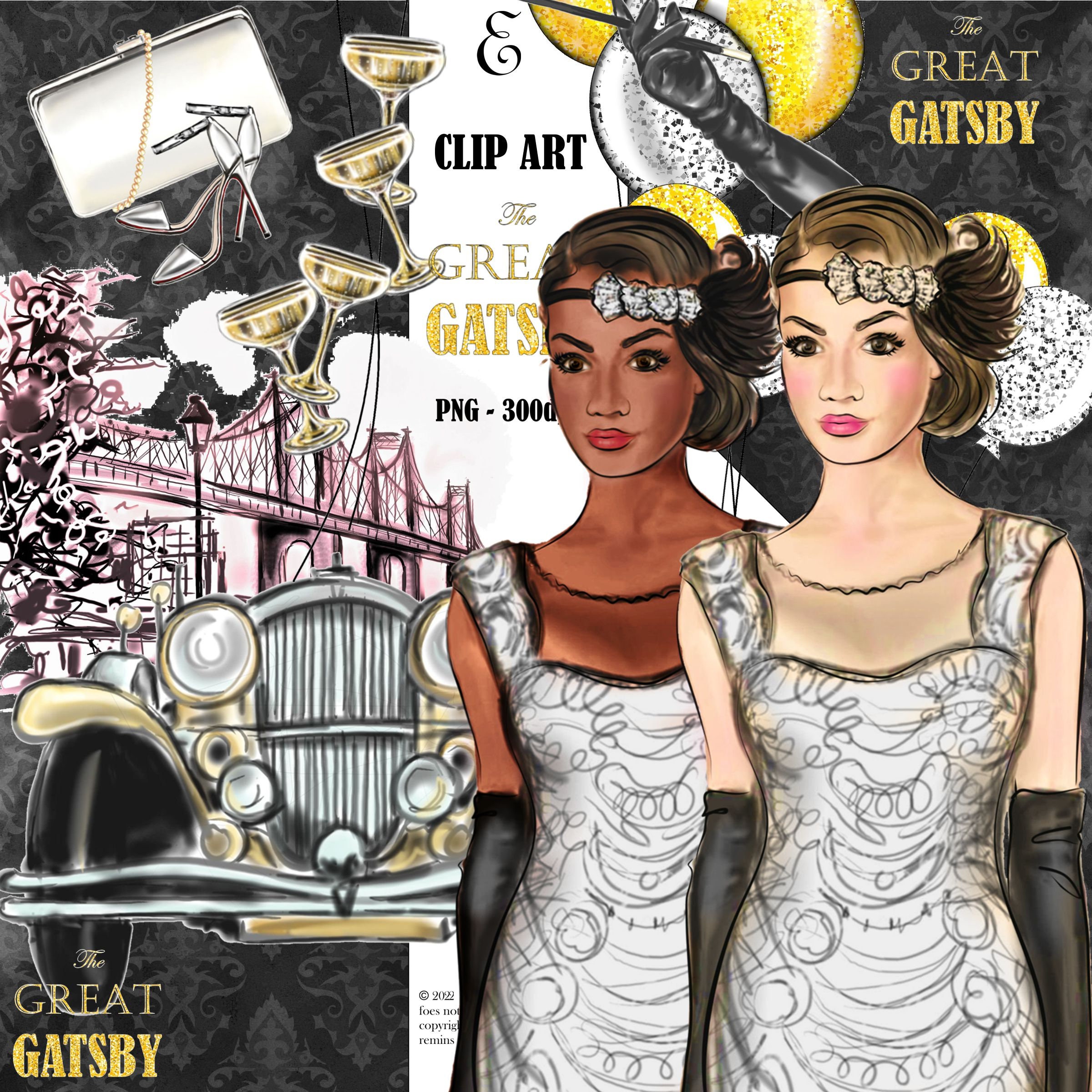 Great Gatsby Art Project Ideas