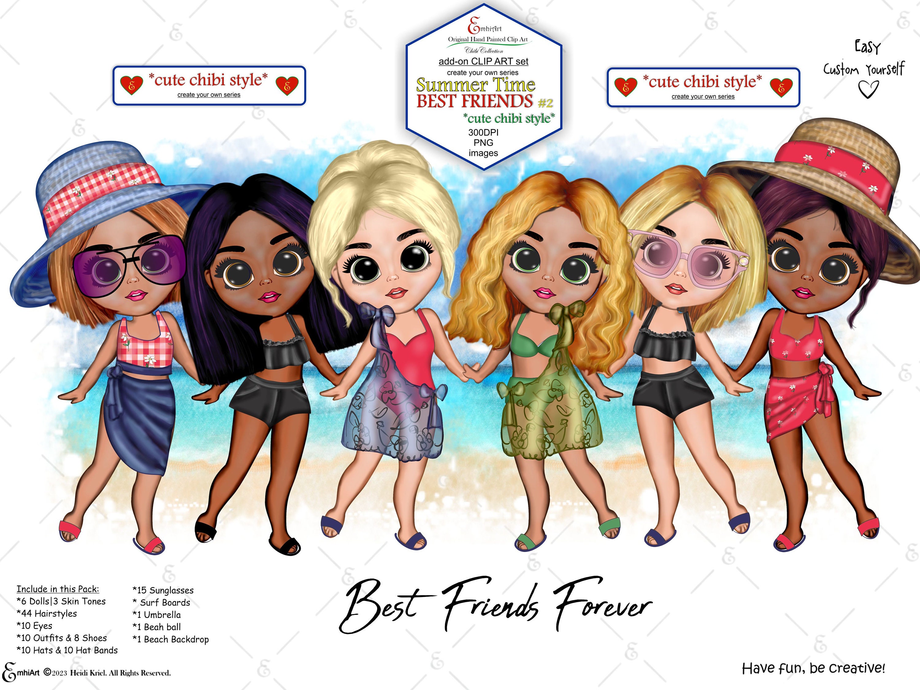 Chibi Best Friends Forever