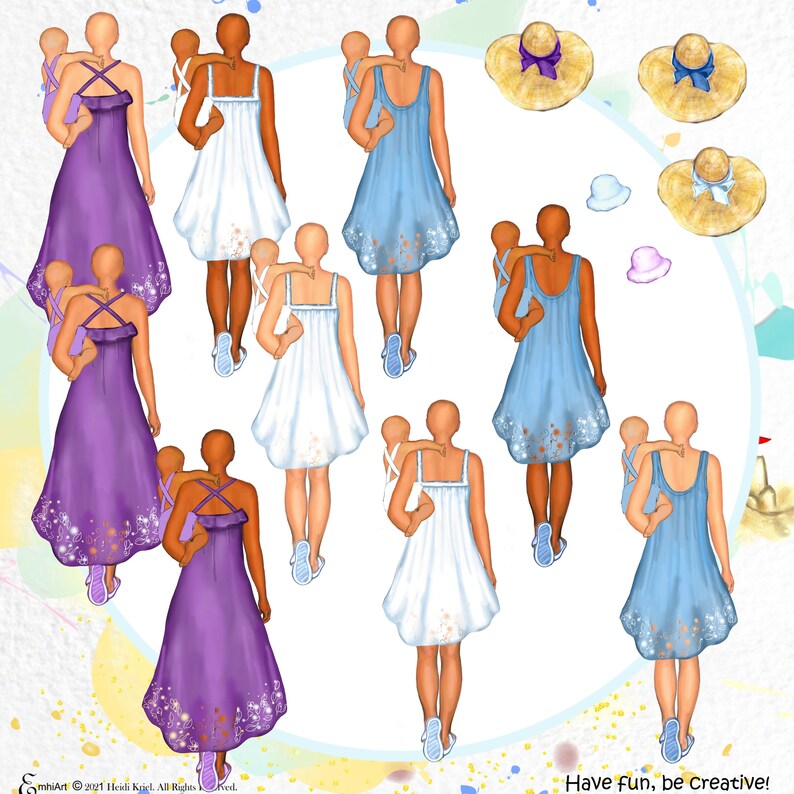 Family Portrait Family Custom Yourself Add-on Clip Art | Etsy