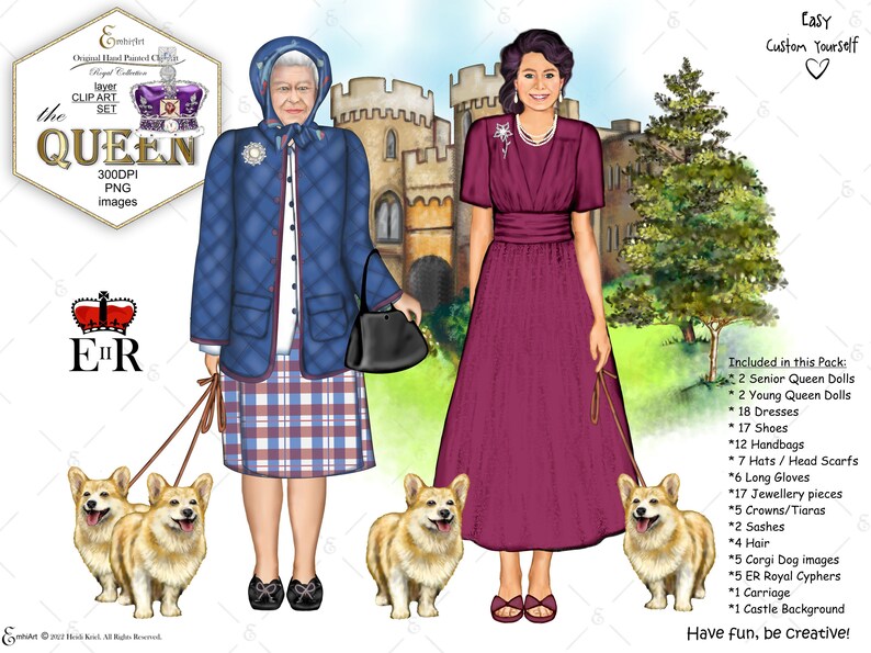 Queen Elizabeth ROYAL QUEEN Memorabilia Royal Queen - Etsy