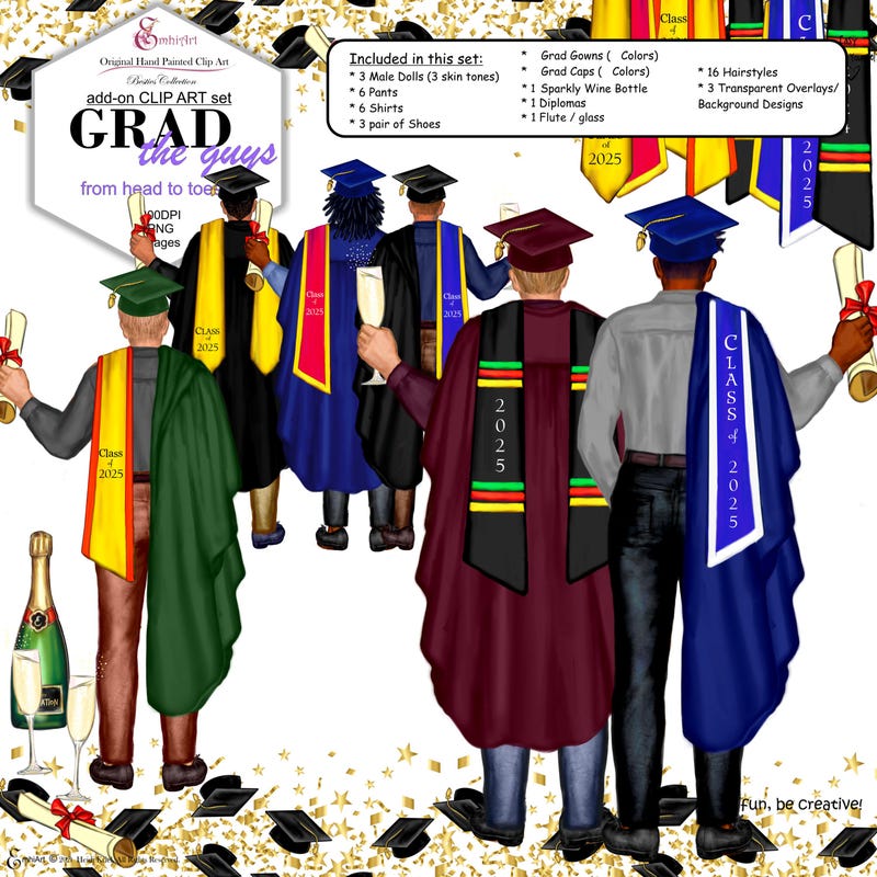 Graduation Clip Art' - Etsy