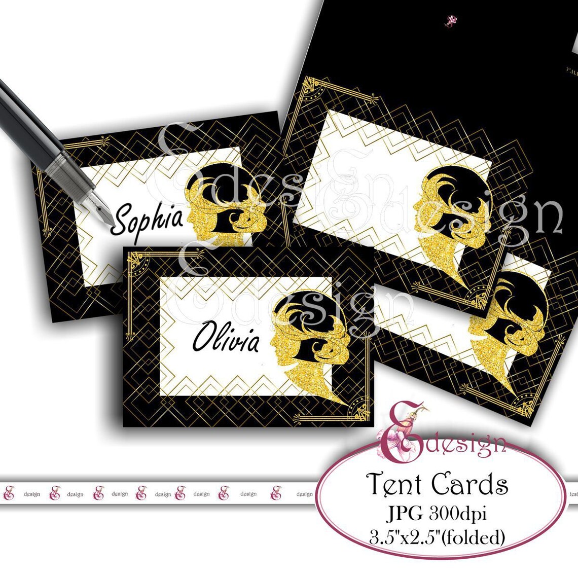 The GREAT GATSBY Printable Party Kit. Instant Download SET - Etsy